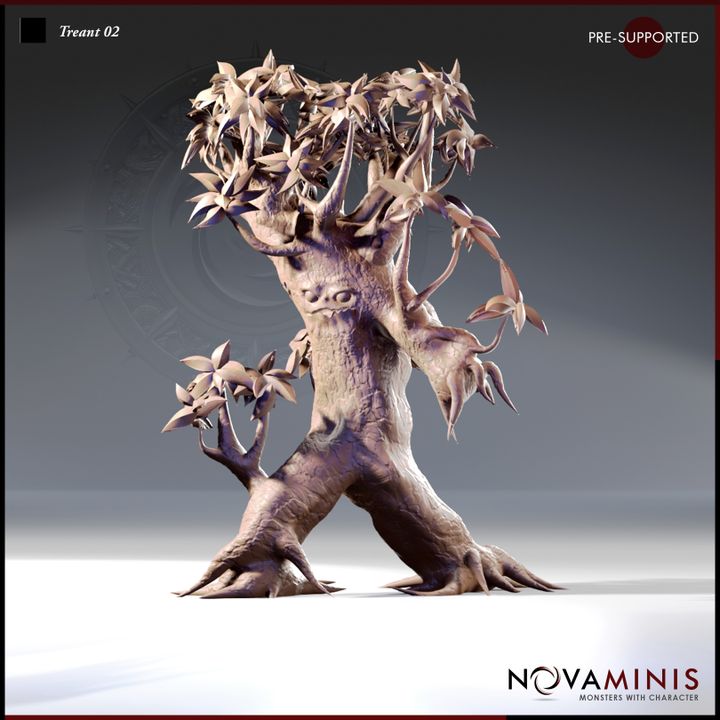 3D Printable Treant 02 by NovaMinis